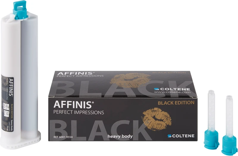 AFFINIS® heavy body BLACK EDITION Packung 2 x 75 ml Doppelkartusche ...